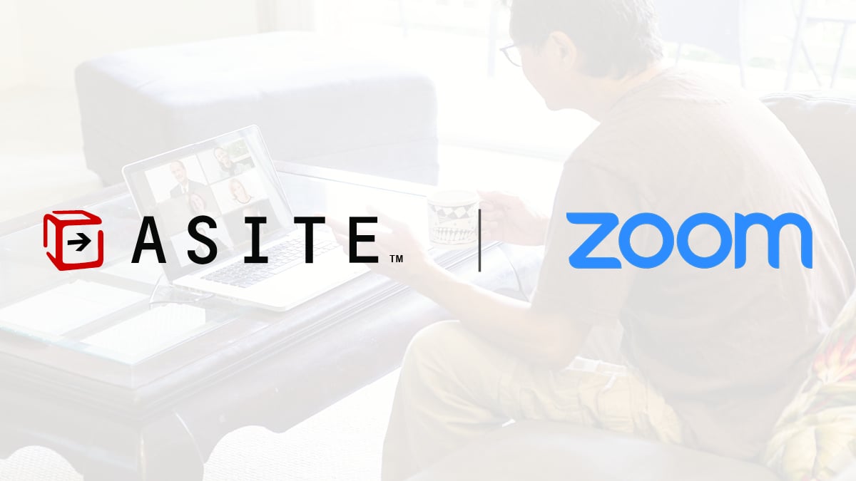 Asite announces new Zoom integration to support remote working during ...